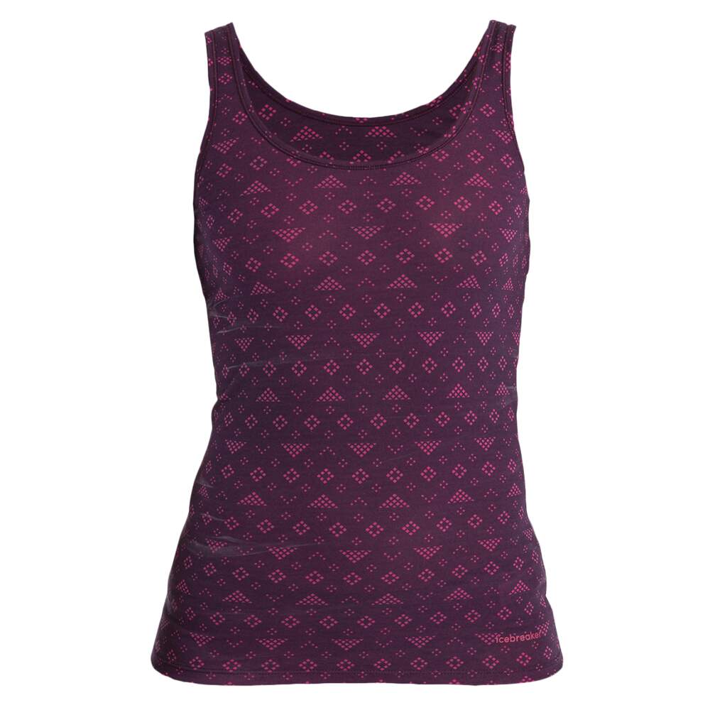 Tílko pro ženy Icebreaker Merino 150 Siren Tank First Snow Women | Hudy.cz