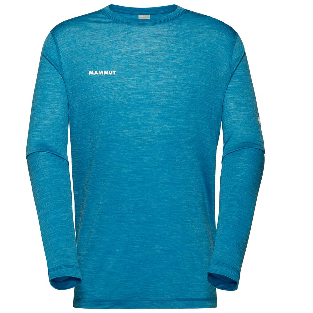 Triko dlouhý rukáv pro muže Mammut Tree Wool FL Longsleeve Men ...