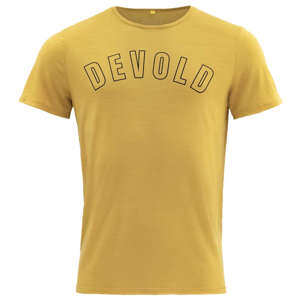 Triko krátký rukáv pro muže Devold Devold Logo Merino 130 Tee Men ...