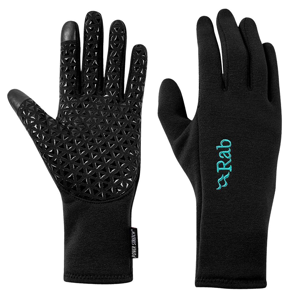 Rukavice pro ženy Rab Power Stretch Contact Grip Glove Women - SKLADEM ...